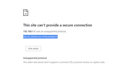 Cách sửa lỗi Unsupported Protocol