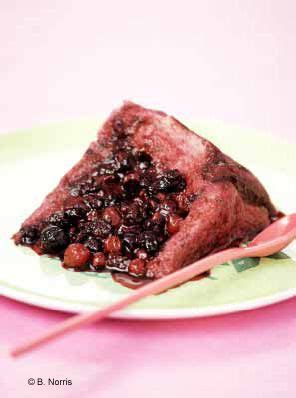 Pudding Aux Fruits Rouges Pour 6 Personnes Recettes Elle à Table