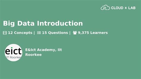 Big Data Introduction Cloudxlab