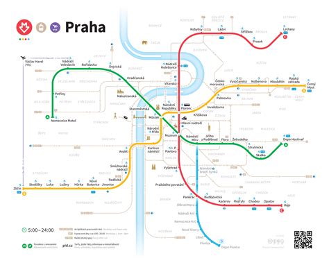 Transit Maps Prague Metro