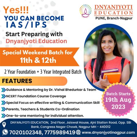 Best Upsc Classes In Nagpur Ias Dnyanjyotinagpur
