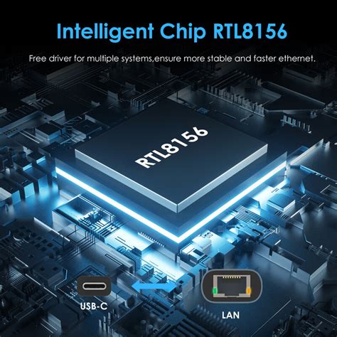 Wavlink 2500mbps Usb C 2 5g External Ethernet Gigabit Adapter Type C To Network Card Rj45 Lan 2