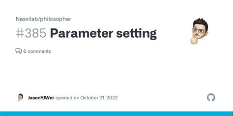 parameter setting · issue 385 · nesvilab philosopher · github