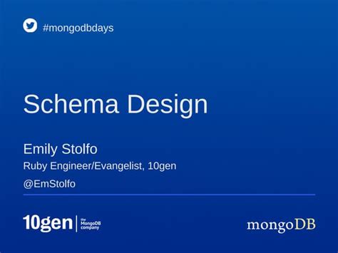 Mongodb Schema Design Ppt