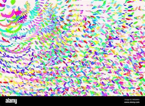 Shape Of Motion Particle Or Random Abstract Background Pattern Vector Illustration Graphic