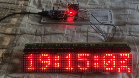 LED Matrix Clock With ESP YouTube