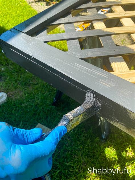 How To Build A Lattice Screen Easy DIY Project Shabbyfufu Com