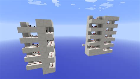 Seegras Logbook Blog Archive Minecraft Silent Dropper Item Elevator