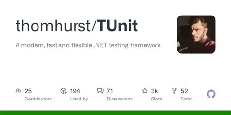 Ershad Raoufi On Linkedin Github Thomhursttunit A Modern Fast And Flexible Net Testing