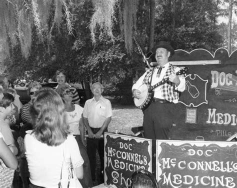 Florida Memory • Doc Mcconnell S Old Time Medicine Show At The 1978 Florida Folk Festival