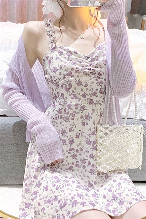 Soft Girl Outfits Purple Outfits Soft Feminine Outfits Purple