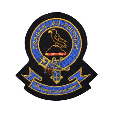 Macdonell Of Glengarry Cragan An Fhithich Clan Badge Tartan Heritage