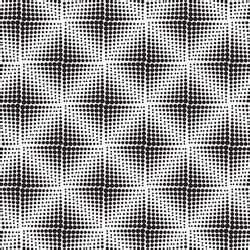 Seamless Halftone Zig Zag Checkered Pattern Vector Image
