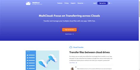 how to transfer data between clouds with multcloud