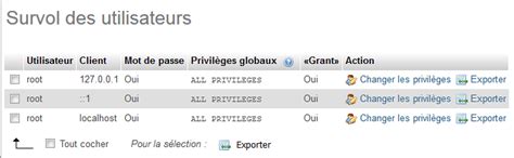 Wamp Mot De Passe Phpmyadmin Edi Cms Outils Scripts Et Api Php
