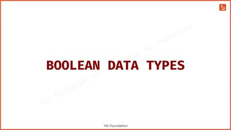 Introduction To Boolean Data Types Python Programming Hindi Youtube
