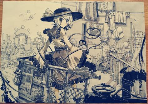 Ya Yuan Komeiji Koishi Touhou Valve Absurdres Chinese Commentary Commentary Highres