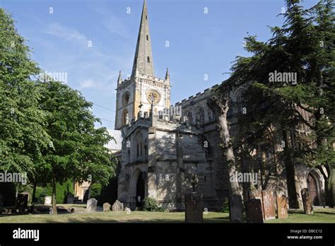 The Church Of The Holy Trinity In Stratford Upon Avon Where William
