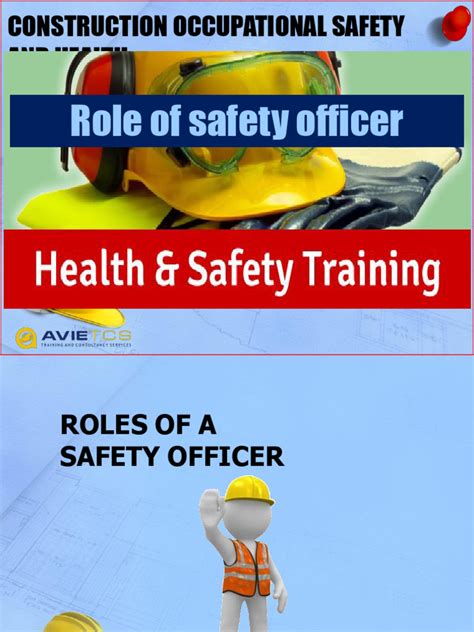 2 Roles Of A Safety Officer Pdf Occupational Safety And Health Safety