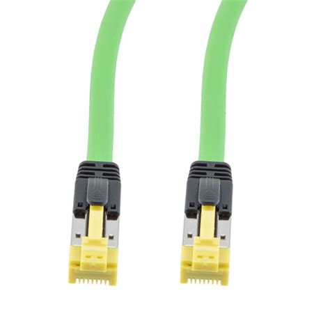 Profinet Type B C Cat5e 2 Pair Rj45 Rj45 Cable Sf Utp Double Shielded 22awg Stranded Drag Chain