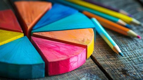Budget Allocation A Pie Chart Divides Resources Among Various Business