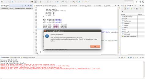 CCS EK TM4C1294XL Erasing All Of The Flash Contents Failed Code Composer Studio Forum Code