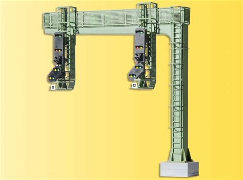 ho signal bridge with 2 entry signals multiplex ho gauge