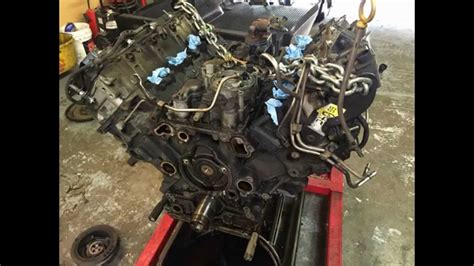 Ford 6 0 Liter Powerstroke Diesel Engine Removal Pictures Youtube