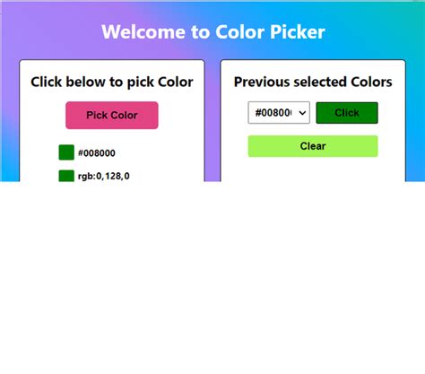 Github Adityaprajapati26color Picker Using This Color Extension Anybody Can Pick The Color