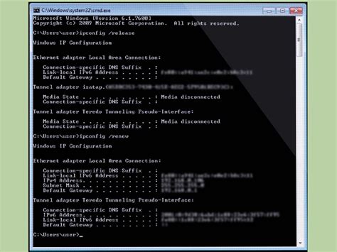 how to refresh your ip address on a windows computer 10 steps