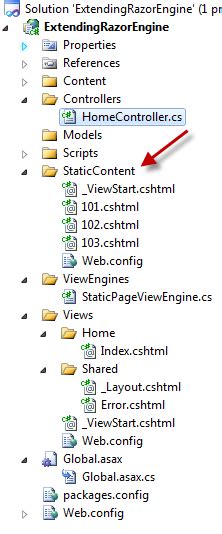 Extend The Razor View Engine Mvc 3 Developers And Friday