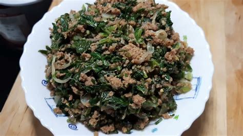 Keema Muli Saag Recipe Muli Keema Recipe Youtube