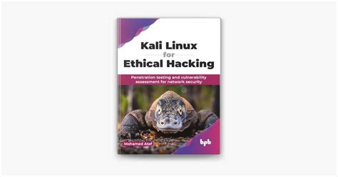 ‎kali linux for ethical hacking penetration testing and vulnerability