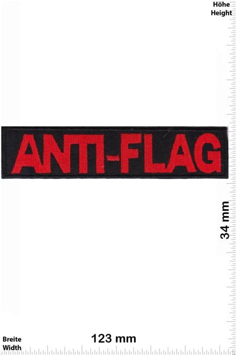 Anti Flag Patch Back Patches Patch Keychains Stickers Giga