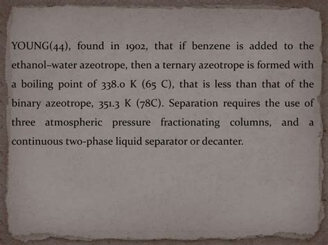 Azeotropic And Extractive Distillation Ppt 1 Pptx Chemistry Science