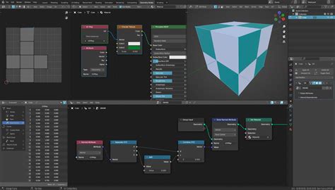 Modifying UV Coordinates With Geometry Nodes Blender Stack Exchange