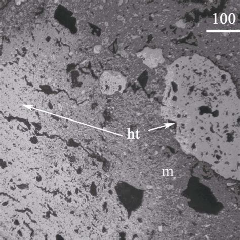 Chromite Clastic Grains With Cataclastic Texture And Quartz Chr