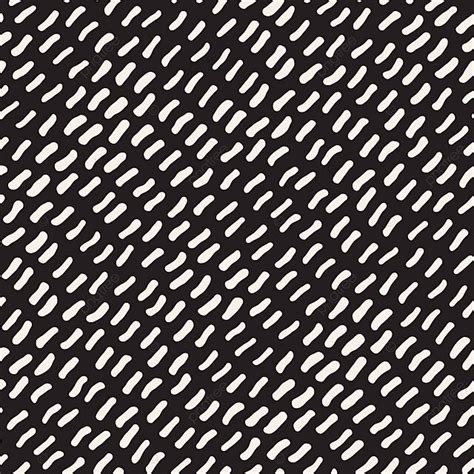 Handdrawn Diagonal Dashed Lines Pattern In Vector Seamless Design Vector Seamless Graphic