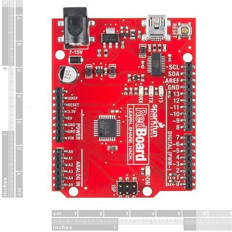 Redboard Sparkfun Compatible With Arduino Botland Robotic Shop
