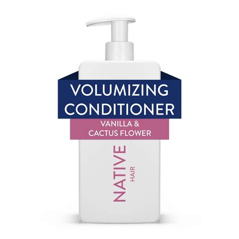 Native Sulfate Free Conditioner Vanilla And Cactus Flower Volumizing