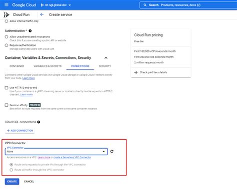 How To Specify Vpc Connector When Deploying To Cloud Run Issue Google Github Actions