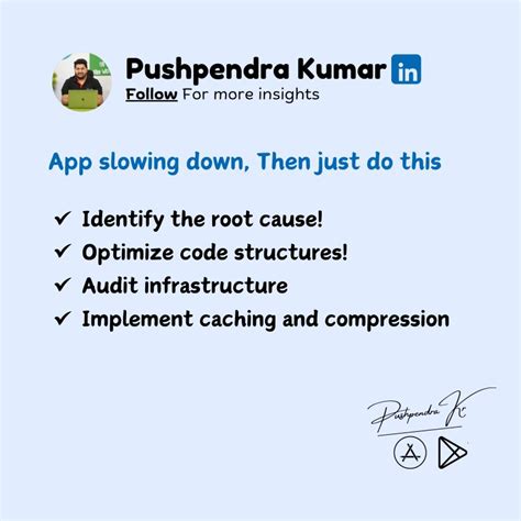 Pushpendra Kumar On Linkedin Is Your App Slowing Down Just When You