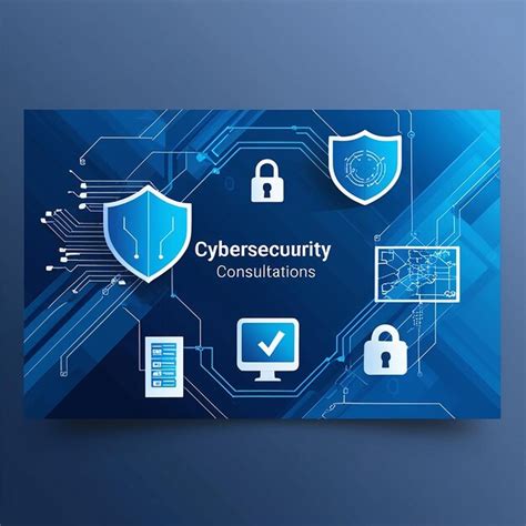 Modern Design Cyber Security Consulting Premium Ai Generated Image