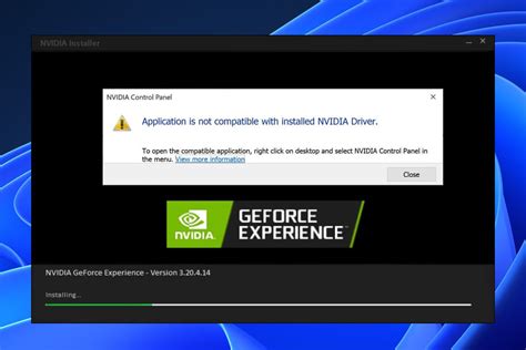 fix nvidia control panel application is not compatible error