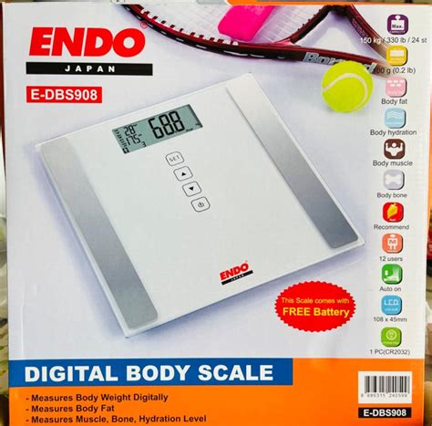 Endo Digital Body Scale Health And Nutrition Health Monitors And Weighing
