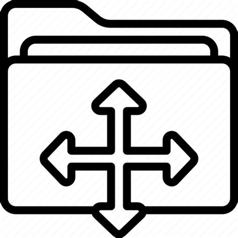 Move Folder Files Computing Movement Icon Download On Iconfinder