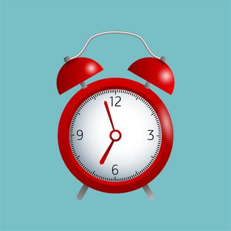 Premium Vector Simple Clock Vector Illustration Design