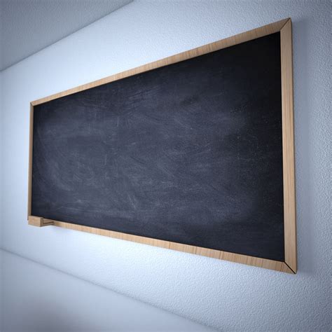 Blackboard Classical Board 3d C4d