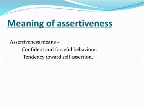 Assertiveness Pptx
