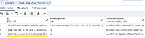 There Is No Such An Entity Entity Type Volo Abp Identity IdentityUser